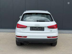 White Audi Q3 2016 in Vilnius, with an engine capacity of 1.97 L and mileage of 258 thousand km for 13600 €, photo 6 on AUTOMOTO.COM.LV