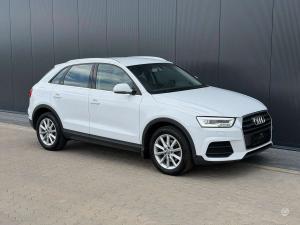 White Audi Q3 2016 in Vilnius, with an engine capacity of 1.97 L and mileage of 258 thousand km for 13600 €, photo 8 on AUTOMOTO.COM.LV