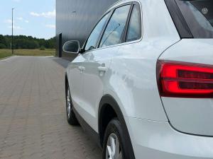 White Audi Q3 2016 in Vilnius, with an engine capacity of 1.97 L and mileage of 258 thousand km for 13600 €, photo 11 on AUTOMOTO.COM.LV