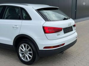 White Audi Q3 2016 in Vilnius, with an engine capacity of 1.97 L and mileage of 258 thousand km for 13600 €, photo 16 on AUTOMOTO.COM.LV