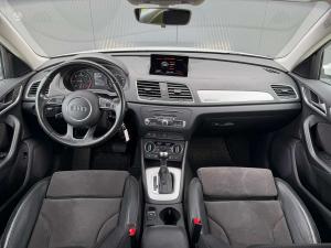 White Audi Q3 2016 in Vilnius, with an engine capacity of 1.97 L and mileage of 258 thousand km for 13600 €, photo 18 on AUTOMOTO.COM.LV