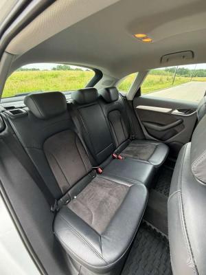 White Audi Q3 2016 in Vilnius, with an engine capacity of 1.97 L and mileage of 258 thousand km for 13600 €, photo 21 on AUTOMOTO.COM.LV