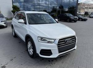Balts Audi Q3 2016 Telšiai, ar dzinēja tilpumu 2.00 L un nobraukumu 239 tūkst. km par 9990 €, foto  vietnē AUTOMOTO.COM.LV