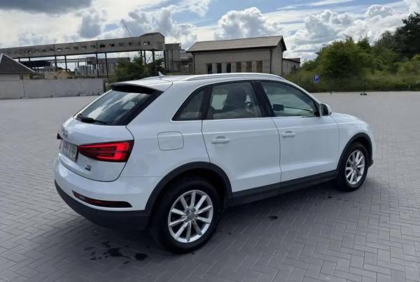 Balts Audi Q3 2016 Telšiai, ar dzinēja tilpumu 2.00 L un nobraukumu 239 tūkst. km par 9990 €, foto 9 vietnē AUTOMOTO.COM.LV