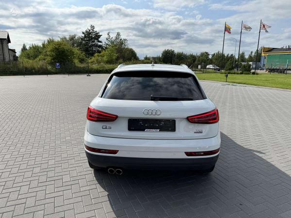 White Audi Q3 2016 in Telschi, with an engine capacity of 1.97 L and mileage of 240 thousand km for 10999 €, photo 5 on AUTOMOTO.COM.LV
