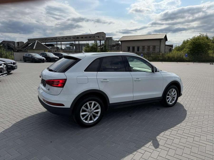 Balts Audi Q3 2016 Telšiai, ar dzinēja tilpumu 1.97 L un nobraukumu 240 tūkst. km par 10999 €, foto 8 vietnē AUTOMOTO.COM.LV
