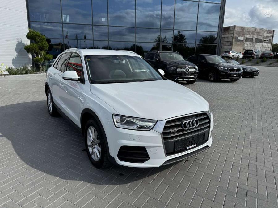 Balts Audi Q3 2016 Telšiai, ar dzinēja tilpumu 1.97 L un nobraukumu 240 tūkst. km par 10999 €, foto 10 vietnē AUTOMOTO.COM.LV