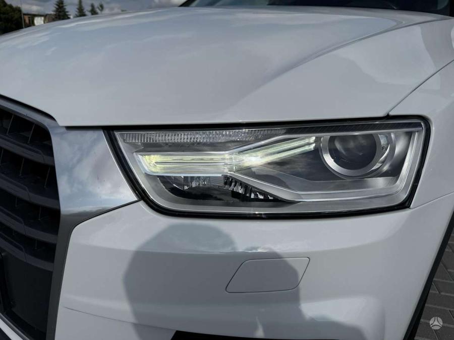Balts Audi Q3 2016 Telšiai, ar dzinēja tilpumu 1.97 L un nobraukumu 240 tūkst. km par 10999 €, foto 12 vietnē AUTOMOTO.COM.LV