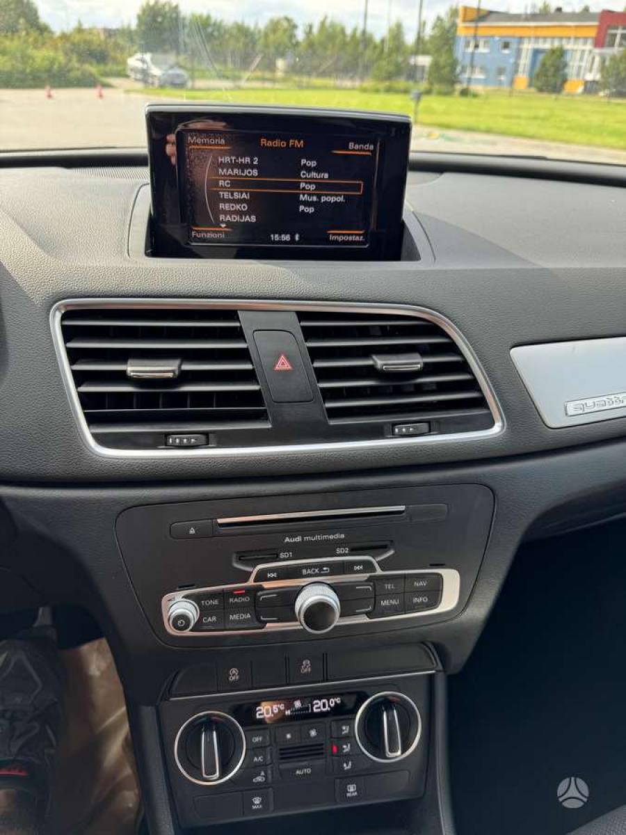 Balts Audi Q3 2016 Telšiai, ar dzinēja tilpumu 1.97 L un nobraukumu 240 tūkst. km par 10999 €, foto 31 vietnē AUTOMOTO.COM.LV