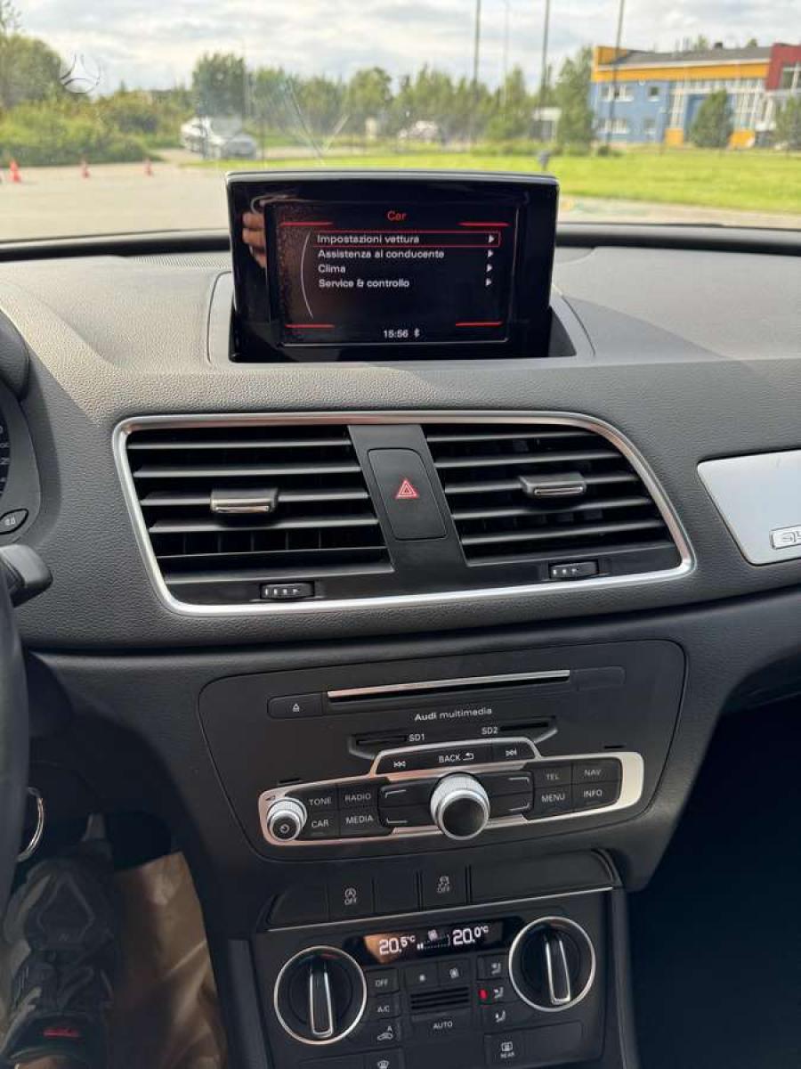 Balts Audi Q3 2016 Telšiai, ar dzinēja tilpumu 1.97 L un nobraukumu 240 tūkst. km par 10999 €, foto 32 vietnē AUTOMOTO.COM.LV