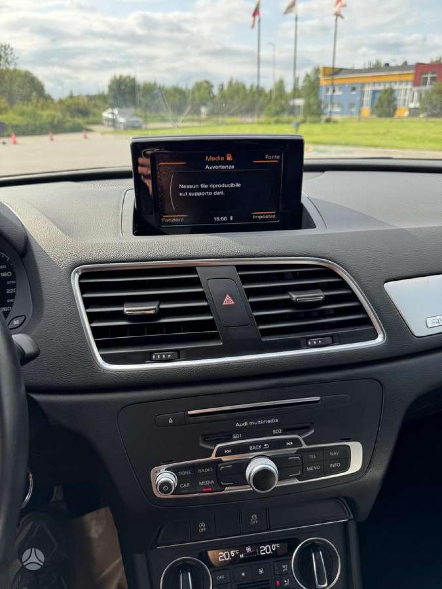 Balts Audi Q3 2016 Telšiai, ar dzinēja tilpumu 1.97 L un nobraukumu 240 tūkst. km par 10999 €, foto 33 vietnē AUTOMOTO.COM.LV