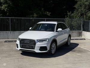 White Audi Q3 2016 in Vilnius, with an engine capacity of 1.97 L and mileage of 259 thousand km for 12900 €, photo 3 on AUTOMOTO.COM.LV
