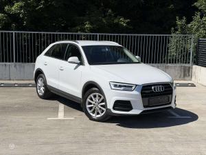 White Audi Q3 2016 in Vilnius, with an engine capacity of 1.97 L and mileage of 259 thousand km for 12900 €, photo 5 on AUTOMOTO.COM.LV