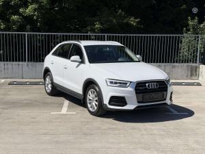 White Audi Q3 2016 in Vilnius, with an engine capacity of 1.97 L and mileage of 259 thousand km for 12900 €, photo 6 on AUTOMOTO.COM.LV