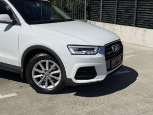 White Audi Q3 2016 in Vilnius, with an engine capacity of 1.97 L and mileage of 259 thousand km for 12900 €, photo 9 on AUTOMOTO.COM.LV
