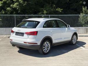 White Audi Q3 2016 in Vilnius, with an engine capacity of 1.97 L and mileage of 259 thousand km for 12900 €, photo 18 on AUTOMOTO.COM.LV