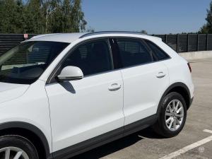 White Audi Q3 2016 in Vilnius, with an engine capacity of 1.97 L and mileage of 259 thousand km for 12900 €, photo 22 on AUTOMOTO.COM.LV