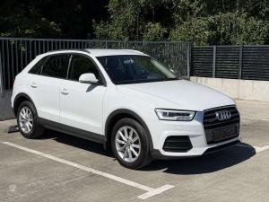 White Audi Q3 2016 in Vilnius, with an engine capacity of 1.97 L and mileage of 259 thousand km for 12900 €, photo 26 on AUTOMOTO.COM.LV