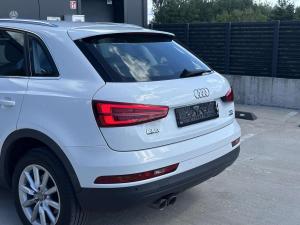 White Audi Q3 2016 in Vilnius, with an engine capacity of 1.97 L and mileage of 259 thousand km for 12900 €, photo 36 on AUTOMOTO.COM.LV