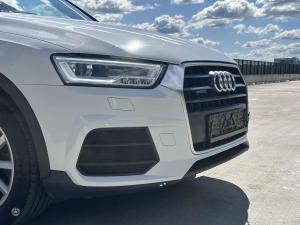 White Audi Q3 2016 in Vilnius, with an engine capacity of 1.97 L and mileage of 259 thousand km for 12900 €, photo 37 on AUTOMOTO.COM.LV