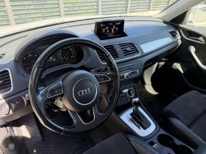 White Audi Q3 2016 in Vilnius, with an engine capacity of 1.97 L and mileage of 259 thousand km for 12900 €, photo 41 on AUTOMOTO.COM.LV