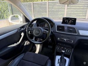 White Audi Q3 2016 in Vilnius, with an engine capacity of 1.97 L and mileage of 259 thousand km for 12900 €, photo 44 on AUTOMOTO.COM.LV