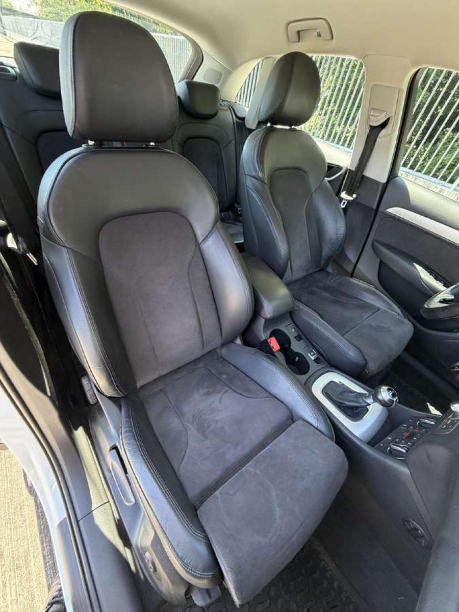 White Audi Q3 2016 in Vilnius, with an engine capacity of 1.97 L and mileage of 259 thousand km for 12900 €, photo 50 on AUTOMOTO.COM.LV