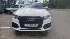 White Audi Q3 2016 in Taurage, with an engine capacity of 1.40 L and mileage of 177 thousand km for 13250 €, photo  on AUTOMOTO.COM.LV