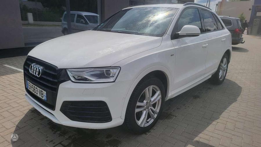 Balts Audi Q3 2016 Tauragė, ar dzinēja tilpumu 1.40 L un nobraukumu 177 tūkst. km par 13250 €, foto 4 vietnē AUTOMOTO.COM.LV