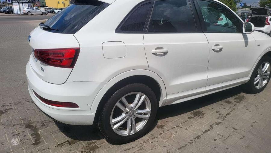 Balts Audi Q3 2016 Tauragė, ar dzinēja tilpumu 1.40 L un nobraukumu 177 tūkst. km par 13250 €, foto 6 vietnē AUTOMOTO.COM.LV