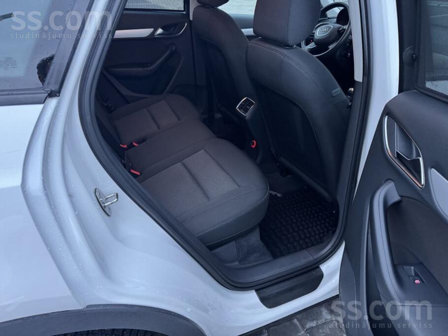 White Audi Q3 2016 in Riga, with an engine capacity of 1.40 L and mileage of 175 thousand km for 13000 €, photo 13 on AUTOMOTO.COM.LV