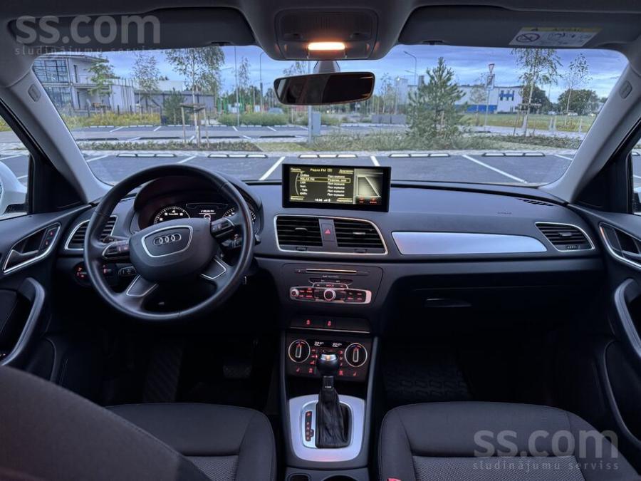 White Audi Q3 2016 in Riga, with an engine capacity of 1.40 L and mileage of 175 thousand km for 13000 €, photo 14 on AUTOMOTO.COM.LV