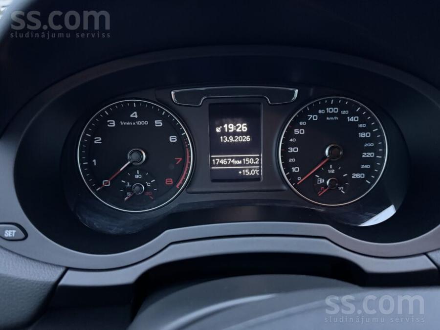 White Audi Q3 2016 in Riga, with an engine capacity of 1.40 L and mileage of 175 thousand km for 13000 €, photo 16 on AUTOMOTO.COM.LV