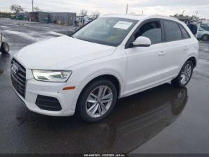 White Audi Q3 2017 in Klaipeda, with an engine capacity of 1.98 L and mileage of 88 thousand km for 6150 €, photo 2 on AUTOMOTO.COM.LV