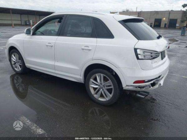 White Audi Q3 2017 in Klaipeda, with an engine capacity of 1.98 L and mileage of 88 thousand km for 6150 €, photo 3 on AUTOMOTO.COM.LV