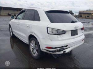 White Audi Q3 2017 in Klaipeda, with an engine capacity of 1.98 L and mileage of 88 thousand km for 6150 €, photo 6 on AUTOMOTO.COM.LV