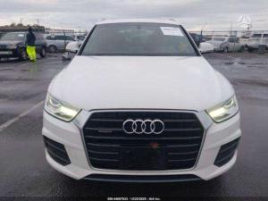 White Audi Q3 2017 in Klaipeda, with an engine capacity of 1.98 L and mileage of 88 thousand km for 6150 €, photo 13 on AUTOMOTO.COM.LV