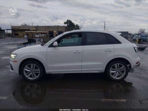 White Audi Q3 2017 in Klaipeda, with an engine capacity of 1.98 L and mileage of 88 thousand km for 6150 €, photo 15 on AUTOMOTO.COM.LV
