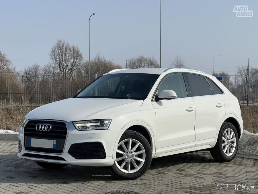 Balts Audi Q3 2017 Tauragė, ar dzinēja tilpumu 2.00 L un nobraukumu 274 tūkst. km par 12500 €, foto 1 vietnē AUTOMOTO.COM.LV