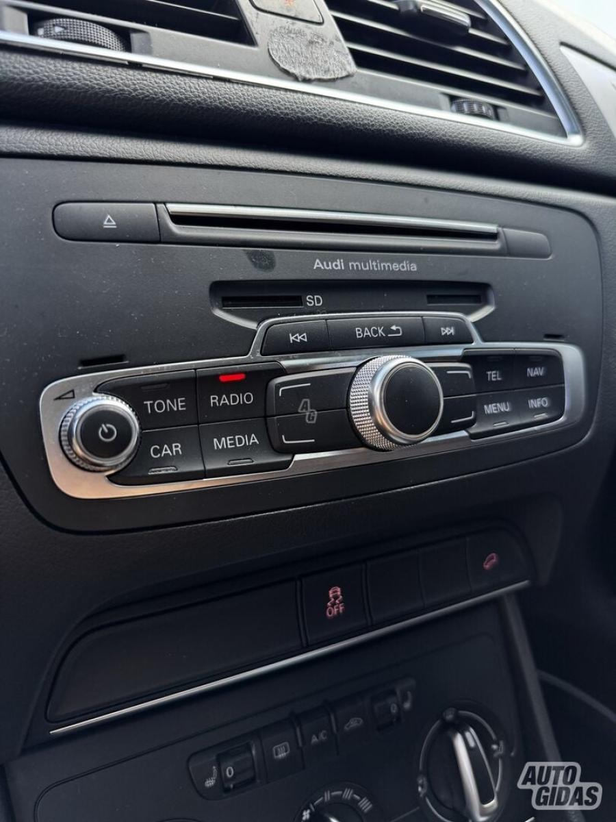 Balts Audi Q3 2017 Klaipėda, ar dzinēja tilpumu 2.00 L un nobraukumu 139 tūkst. km par 10850 €, foto 13 vietnē AUTOMOTO.COM.LV