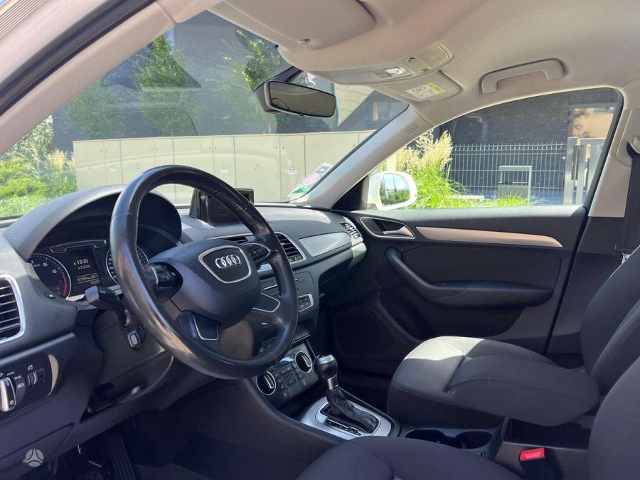 Balts Audi Q3 2017 Kauņa, ar dzinēja tilpumu 1.40 L un nobraukumu 107 tūkst. km par 14300 €, foto 16 vietnē AUTOMOTO.COM.LV