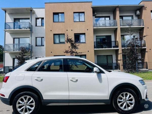 White Audi Q3 2017 in Kaunas, with an engine capacity of 1.40 L and mileage of 107 thousand km for 13999 €, photo 6 on AUTOMOTO.COM.LV