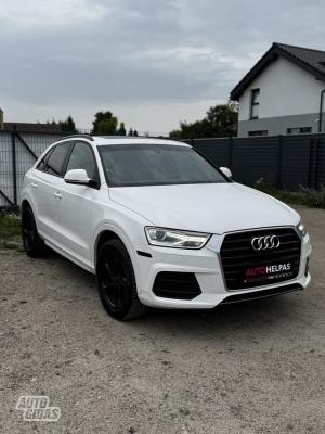 White Audi Q3 2017 in Klaipeda, with an engine capacity of 2.00 L and mileage of 140 thousand km for 13250 €, photo 3 on AUTOMOTO.COM.LV