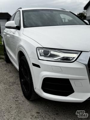 White Audi Q3 2017 in Klaipeda, with an engine capacity of 2.00 L and mileage of 140 thousand km for 13250 €, photo 4 on AUTOMOTO.COM.LV