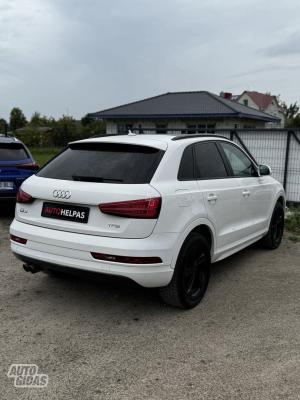 White Audi Q3 2017 in Klaipeda, with an engine capacity of 2.00 L and mileage of 140 thousand km for 13250 €, photo 6 on AUTOMOTO.COM.LV