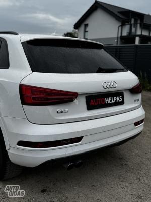 White Audi Q3 2017 in Klaipeda, with an engine capacity of 2.00 L and mileage of 140 thousand km for 13250 €, photo 7 on AUTOMOTO.COM.LV