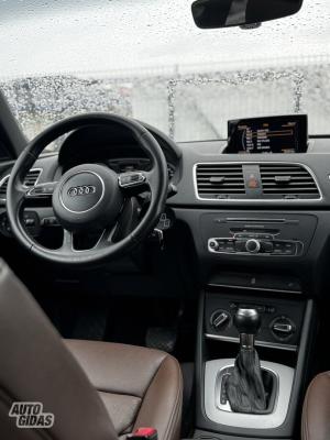 White Audi Q3 2017 in Klaipeda, with an engine capacity of 2.00 L and mileage of 140 thousand km for 13250 €, photo 10 on AUTOMOTO.COM.LV