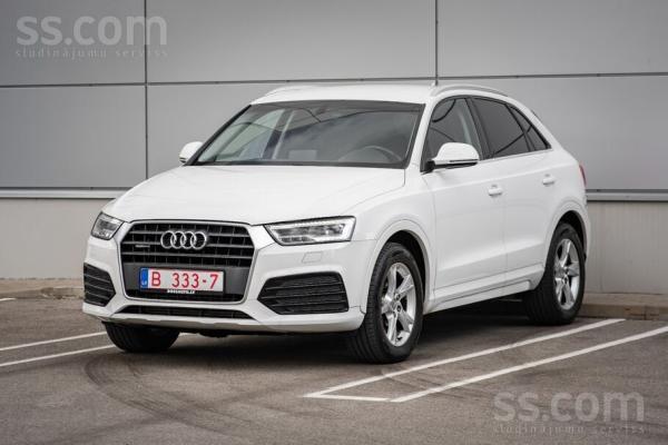 Белый Ауди Ку3 2017 в Рига, объемом двигателя 2.00 л и пробегом 146 тыс. км за 15950 €, фото 1 на AUTOMOTO.COM.LV