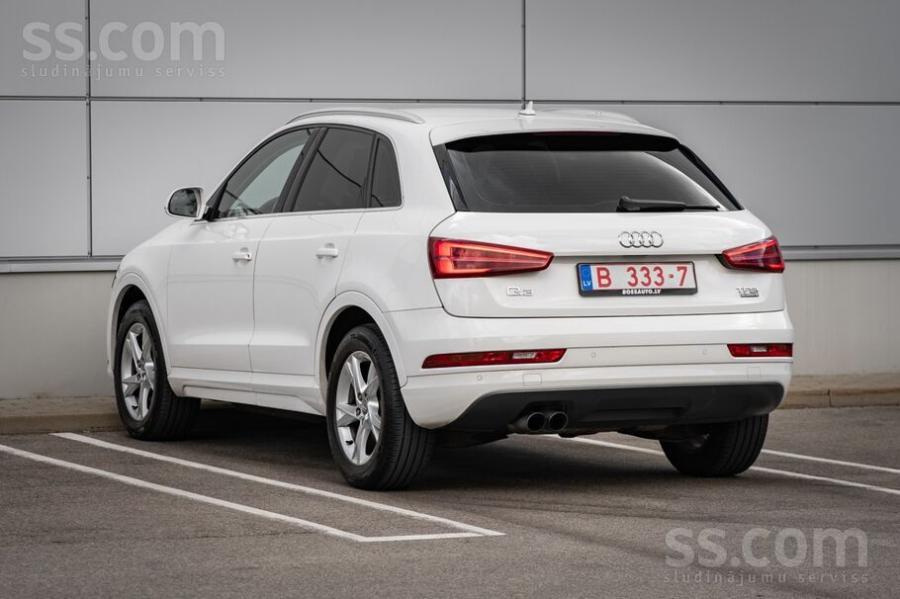 Balts Audi Q3 2017 Rīga, ar dzinēja tilpumu 2.00 L un nobraukumu 146 tūkst. km par 15950 €, foto 7 vietnē AUTOMOTO.COM.LV
