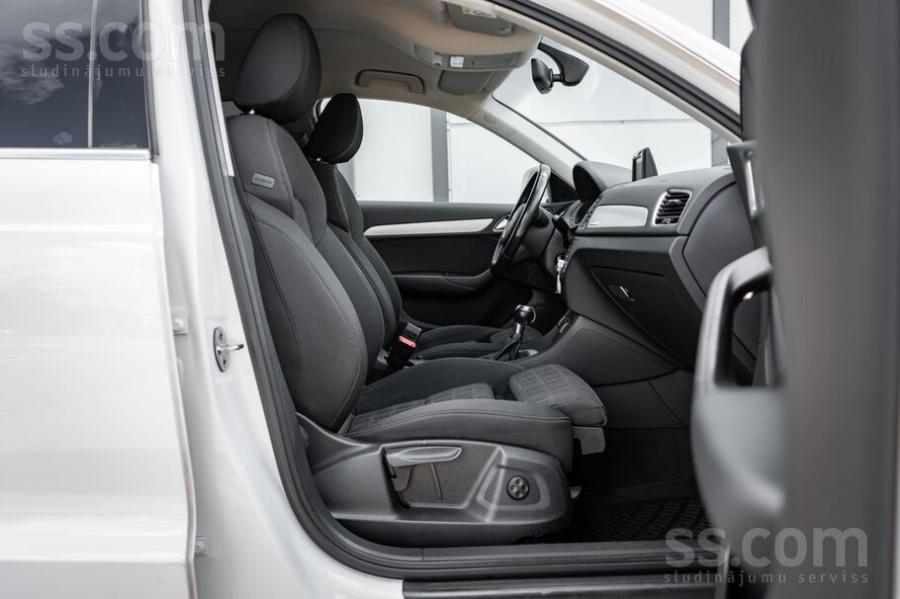 Balts Audi Q3 2017 Rīga, ar dzinēja tilpumu 2.00 L un nobraukumu 146 tūkst. km par 15950 €, foto 13 vietnē AUTOMOTO.COM.LV